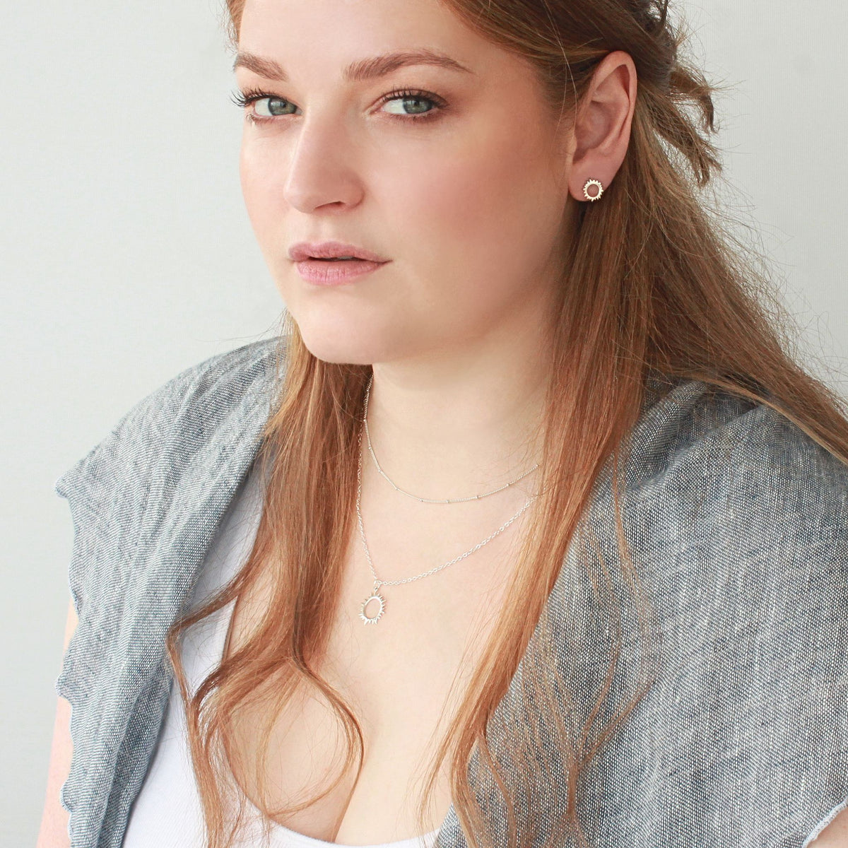 Sun Eclipse Necklace | Pam Kerr NZ Jewellery Designer – Pam Kerr Designs